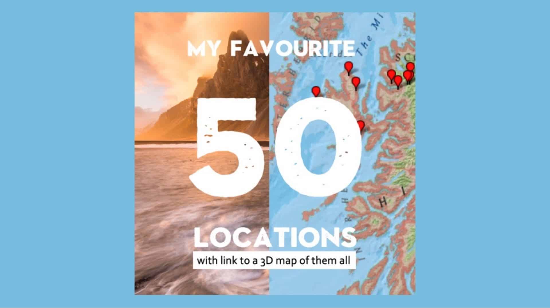 My 50 Favourite Photo Locations - Creative Highway™ By 5DayDeal®